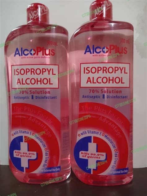 Alcoplus® 500ml Isopropyl Alcohol 70 Solution Health And Nutrition