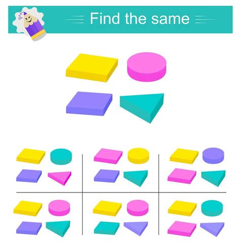 Logic Game Iq Training Test Visual Intellect Illustration Answer Is C 52297844 Vector Art At