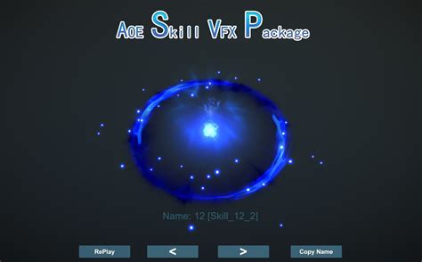 Artstation Unity Vfx Aoe Skill Vfx Package Resources