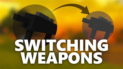 Switching Weapons Now Is Fully Inplace One Month Gamedev Challenge Youtube