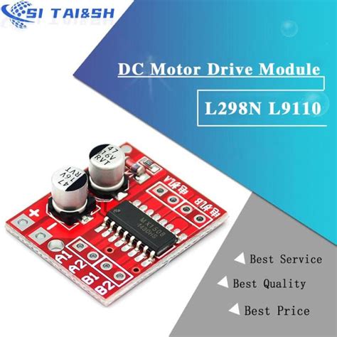 5A 2 Way DC Motor Driver Module PWM Speed Dual H Bridge Stepper L298N L9110 WATTY Electronics