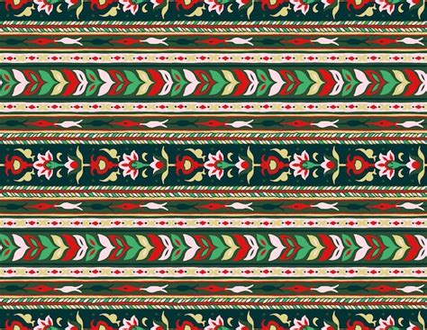 Ikat 기하학적 민속 장식 부족 민족 벡터 텍스처입니다 아즈텍 스타일의 원활한 스트라이프 패턴입니다 그림 부족 자수 인도 스칸디나비아 집시 멕시코 민속 패턴