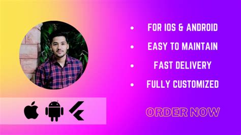 Build Ios And Android Mobile App Using Flutter By Sr4technosoft Fiverr