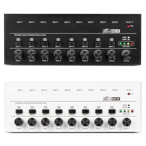 휴대용 초저소음 라인 믹서 오디오 믹서 스테레오 믹서 미니 사운드 믹서 스튜디오 녹화용 Usb 전원 4 채널 6 채널 8 채널
