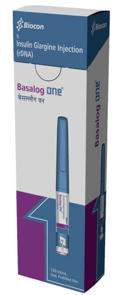 Basalog 100iu Ml Refill At Rs 475 Piece Diabetes Insulin Syringe In Nagpur Id 4997692897