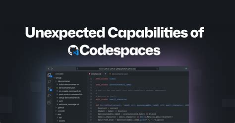 10 Things You Didnt Know You Could Do With Github Codespaces The