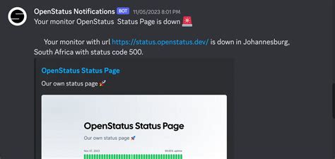 Overview OpenStatus Docs