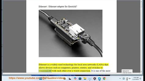 Ethernet Ethernet Adapter For Firestick Youtube