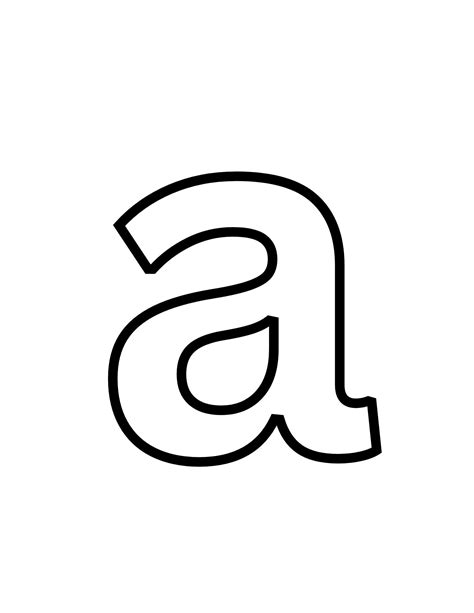 Large Printable Alphabet Letters Printable Large Block Letters