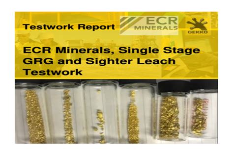 Ecr Minerals Plc Aimecr Highly Encouraging Test Result From Blue