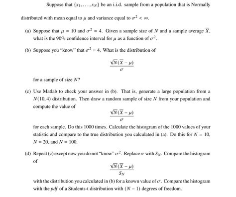 solved suppose that {x1 xn} be an i i d sample from a