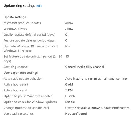 Win11 Wufb Enrolled From Intune Test Pc Wont Get 23h2 Feature