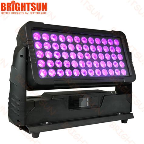 Outdoor Washer Light 60x10w Rgbw 4in1 Led Stage Wash Lighting Stage