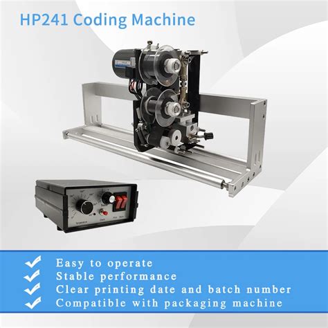 Expiry Date Ribbon Coding Machineribbon Code Printer For Packing