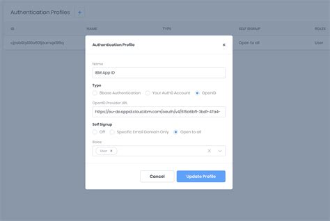 openid 8base docs
