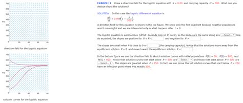 Solved 700 މލމ Example 1 Draw A Direction Field For The