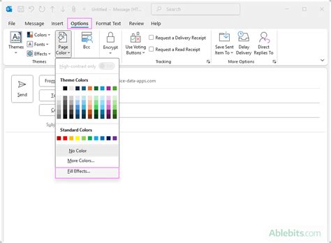 How To Add Background Image In Outlook