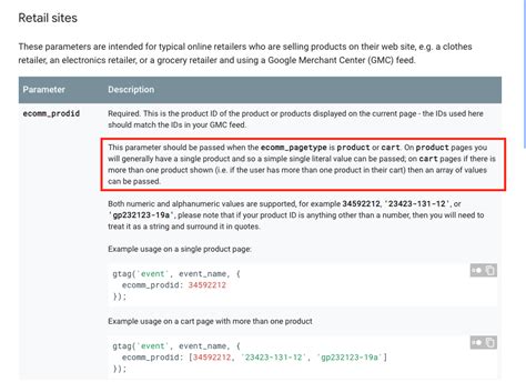 Google Ads Error 90 Of Tag Activity Is Missing Product ID