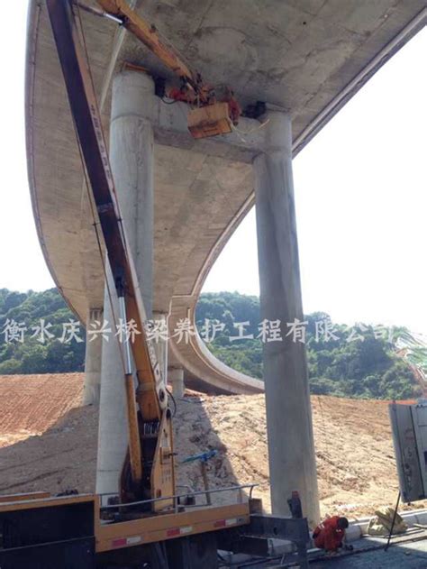 广东大广高速29标支座顺桥向调整 桥梁支座更换 桥梁检测车租赁 高空作业车出租 支座更换 伸缩缝安装 隧道防水 养护加固 维修 出租 衡水庆兴