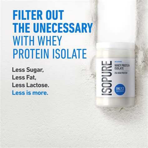 Isopure® Whey Protein Isolate 25 G High Quality Protein
