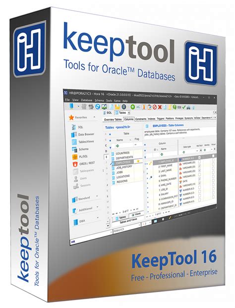 Intuitive Database Tools For Oracle From Keeptool