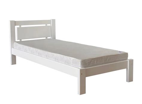 Односпальная деревянная кровать Л 110 Скиф 90х200 белый купить онлайн на Rozetka