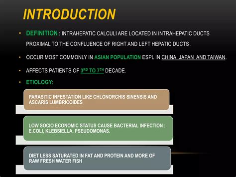 5 Intra Hepatic Calculi Pptx