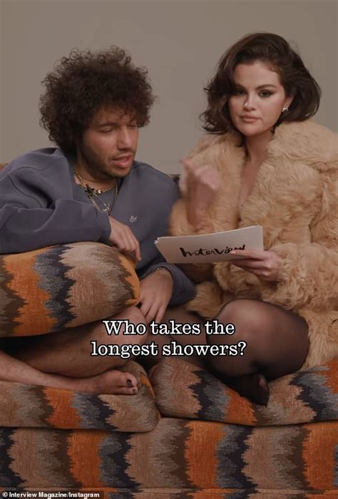 Benny Blanco Stuns Fiancée Selena Gomez With His Bizarre Bathing