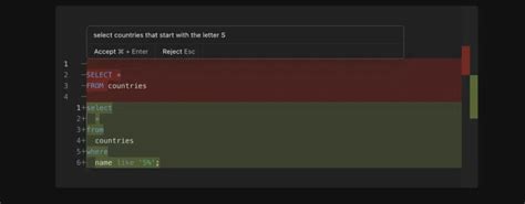 When Using The Sql Editor You Can Now Open An Inline Ai Assistant That Will Help You Make