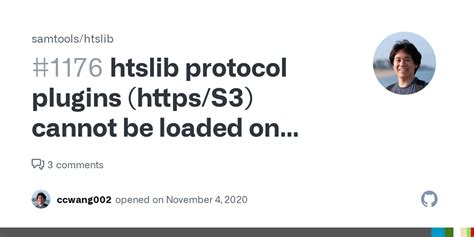 Htslib Protocol Plugins Https S Cannot Be Loaded On MacOS Issue Samtools Htslib