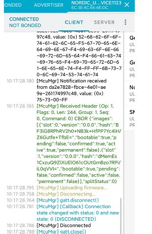 OTA FailedFailed To Mcumgr DFU Invalid Header Magic Number Nordic Q A Nordic DevZone