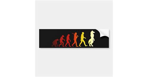 Furry Evolution Bumper Sticker Zazzle