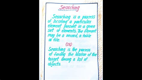 Searching In Data Structures Laharivlogs Datastructures Youtube