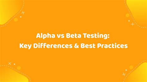 Alpha Vs Beta Testing Key Differences And Best Practices Keploy Blog