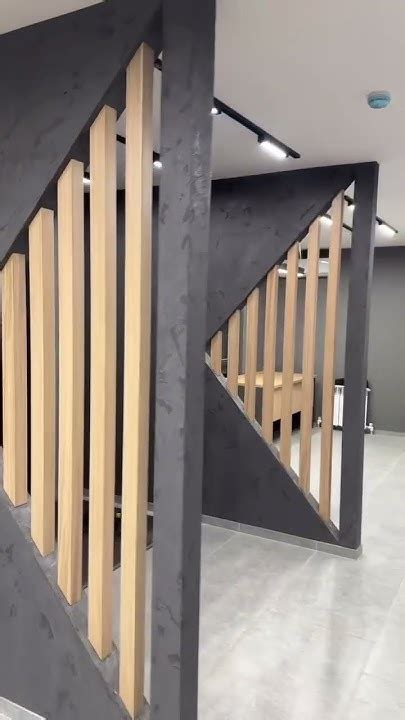 Реечная перегородка из МДФ в натуральном шпоне Дуба Youtube