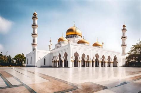 Premium Photo Islamic Structure Is A Mosque Located In The City