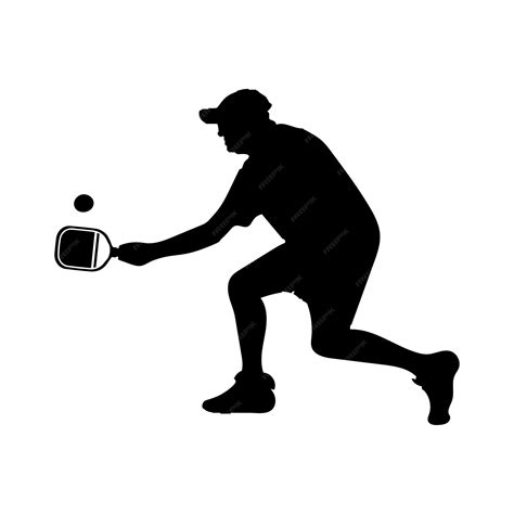 Premium Vector Pickleball Vector Vector Traditional Symbol Icon For