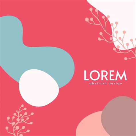 추상적인 배경입니다 최소한의 스타일로 현대적인 디자인 템플릿입니다 뷰티 프레젠테이션 브랜딩 디자인을 위한 세련된 커버 벡터 일러스트 레이 션 프리미엄 벡터