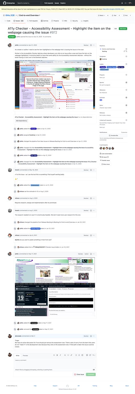 A11y Checker Accessibility Assessment Highlight The Item On The Webpage Causing The Issue