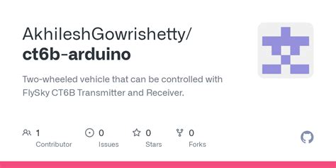Github Akhileshgowrishetty Ct B Arduino Two Wheeled Vehicle That Can