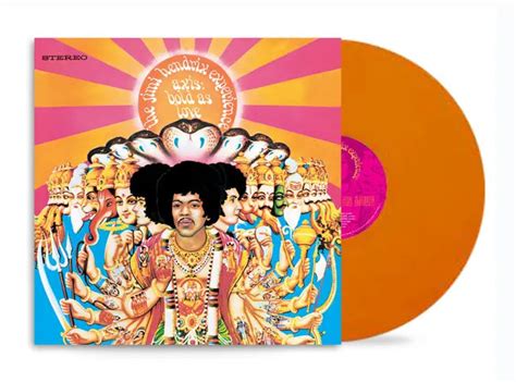 Jimi Hendrix Axis Bold As Love New Orange Lp National Album Day