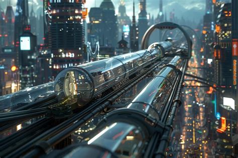 Witness The Seamless Integration Of Urban Landscap Generative Ai Premium Ai Generated Image