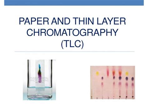 Matrix Pdf 85676 Paper And Thin Layer Chromatography Tlc