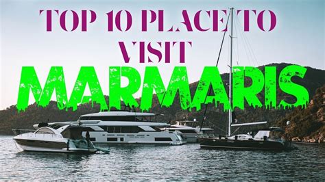 Top 10 Things To Do In Marmaris Things To Do In Marmaris Travel