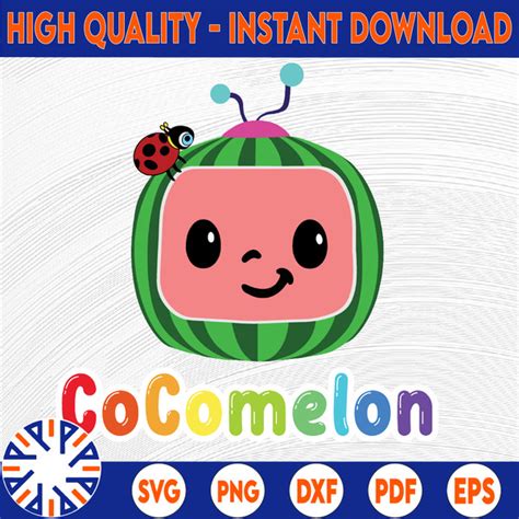 Cocomelon Logo Color