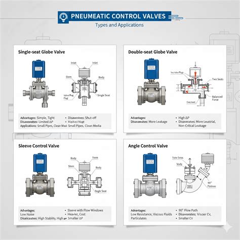How To Choose The Right Pneumatic Control Valve Just Measure It