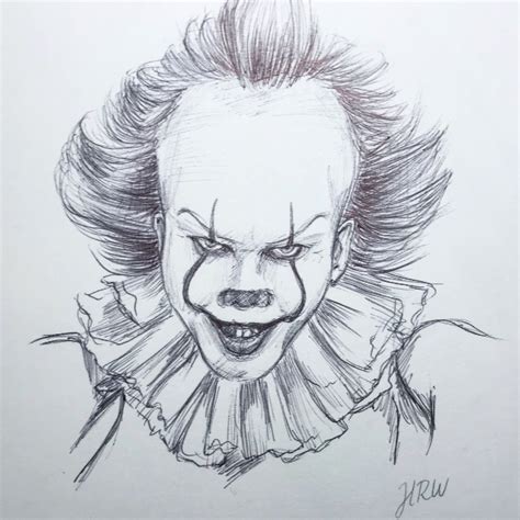 Pennywise Drawing At Explore Collection Of