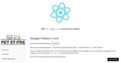 Redoc Examples Codesandbox