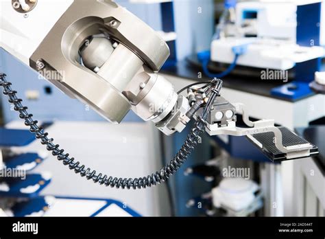 Phenotypic Screening Laboratory Robot Modular Automated System Being