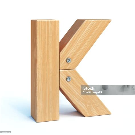 나무 글꼴 나무 부품 문자 K로 만든 3d 알파벳 목재 재료에 대한 스톡 사진 및 기타 이미지 목재 재료 문자 알파벳 Istock